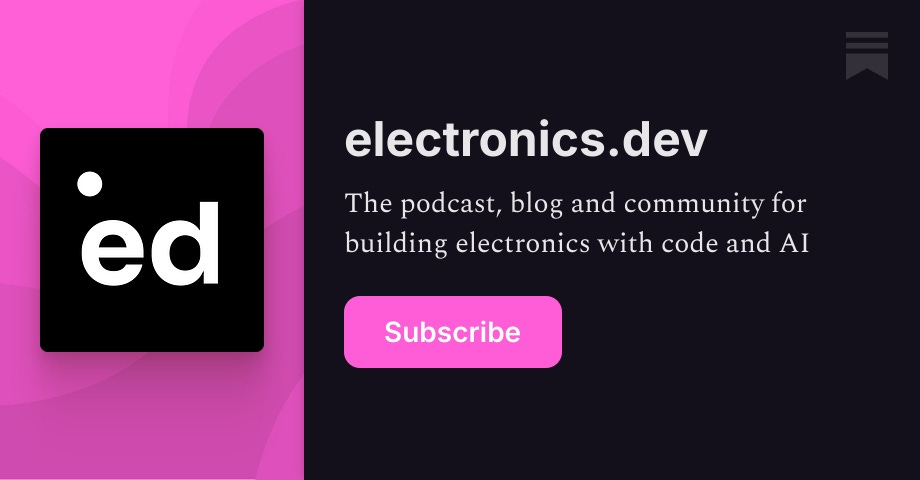 electronics.dev | Seve | Substack