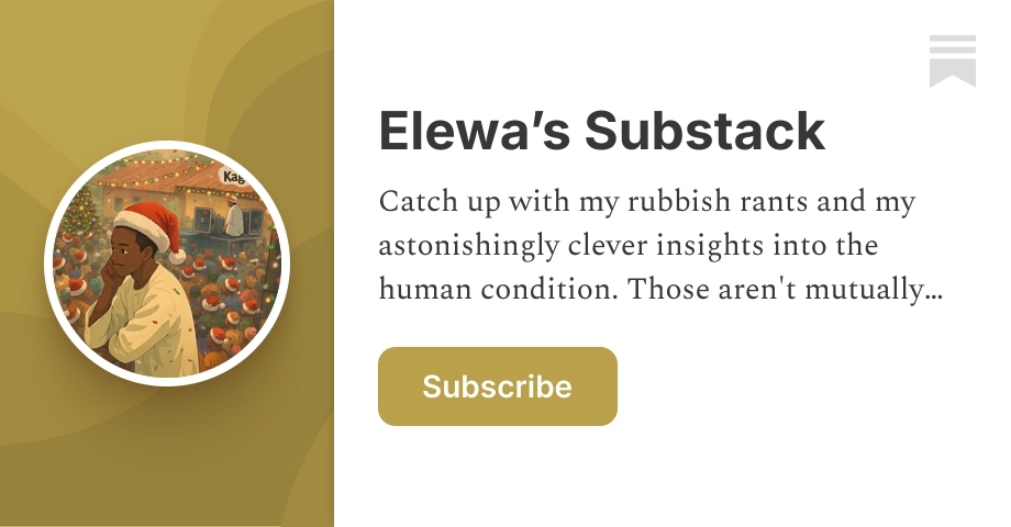 Elewa’s Substack | Josie Elewa | Substack