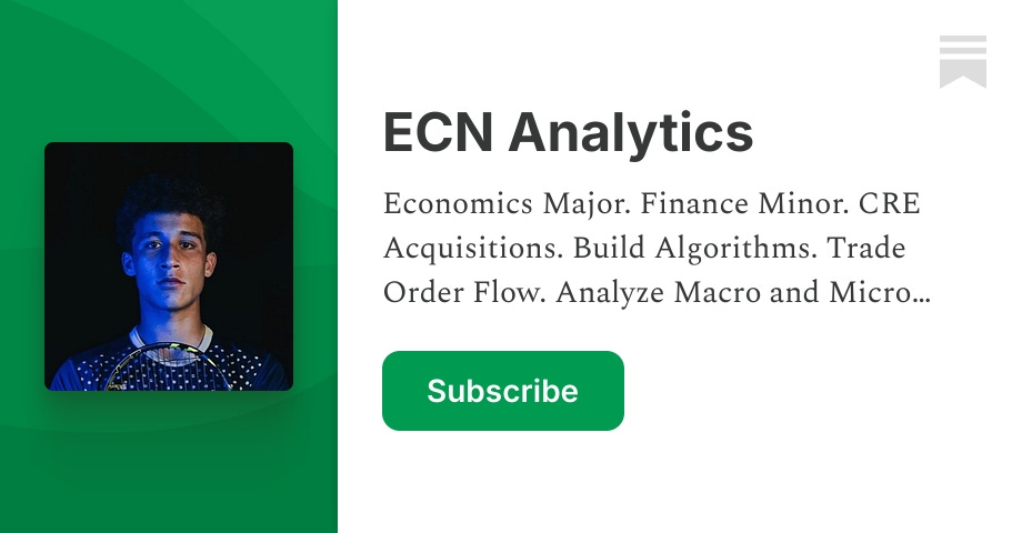 ECN Analytics | elias shokry | Substack