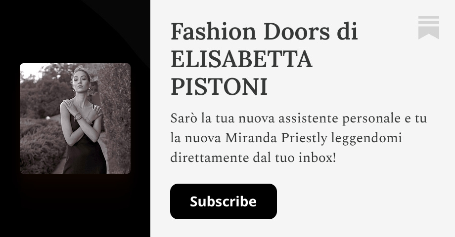 Fashion Doors di ELISABETTA PISTONI | Substack