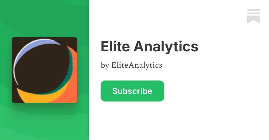Elite Analytics | EliteAnalytics | Substack