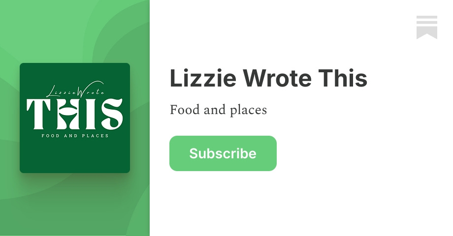 Lizzie Wrote This | Elizabeth Freeman | Substack