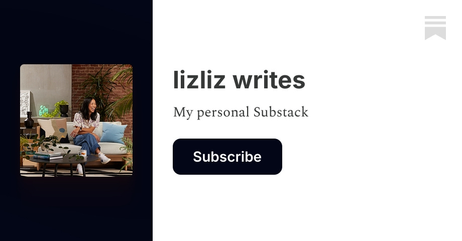 lizliz writes | Elizabeth | Substack