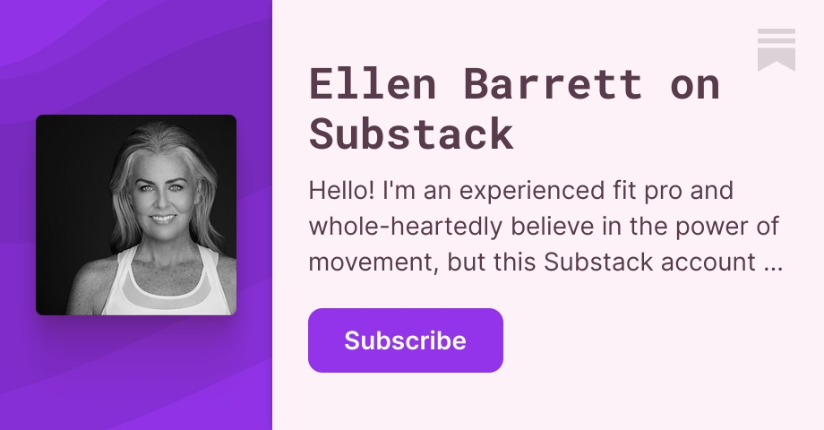 Ellen Barrett Substack | Substack