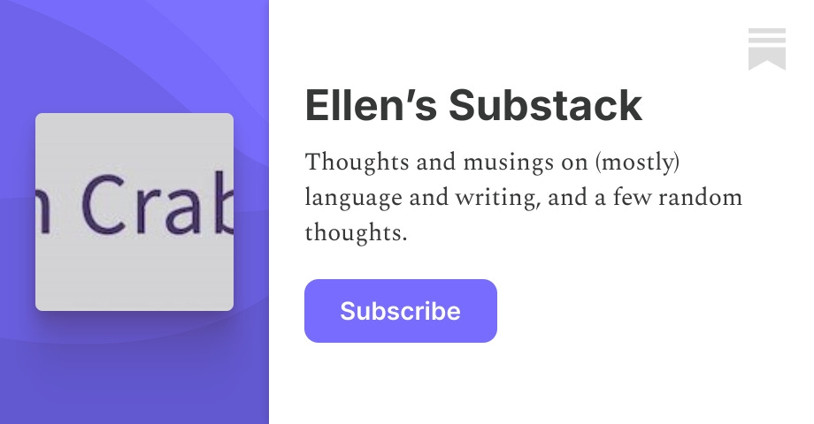 Ellen’s Substack | Ellen Crabtree | Substack