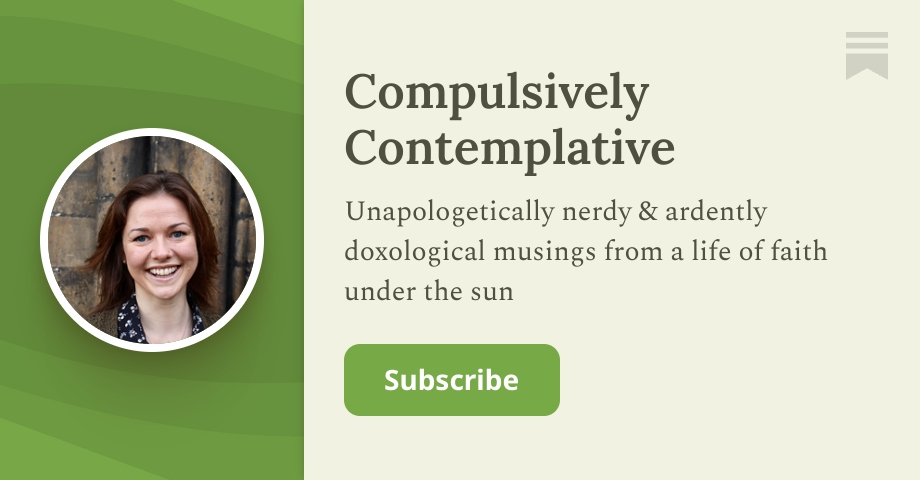 Compulsively Contemplative | Ellie Wiener | Substack