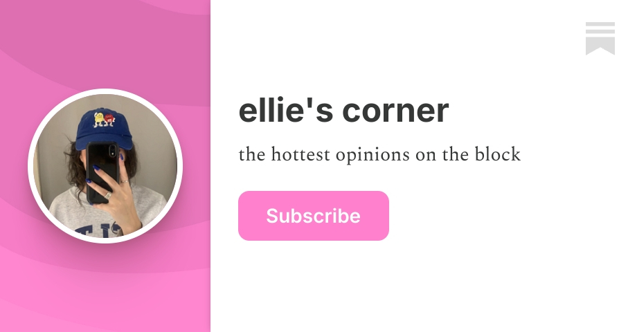 ellie's corner | Ellie Memory | Substack