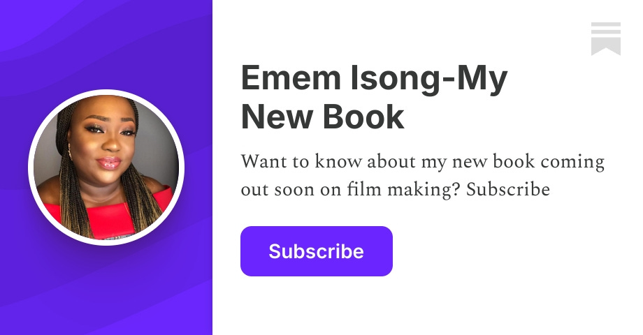 Emem Isong-My New Book | Substack