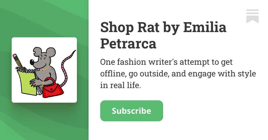 Shop Rat by Emilia Petrarca | Substack