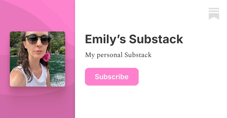 Emily’s Substack | Emily Brady Church | Substack