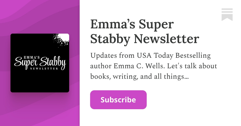 Emma’s Stabby Book Babes | Emma C. Wells | Author | Substack