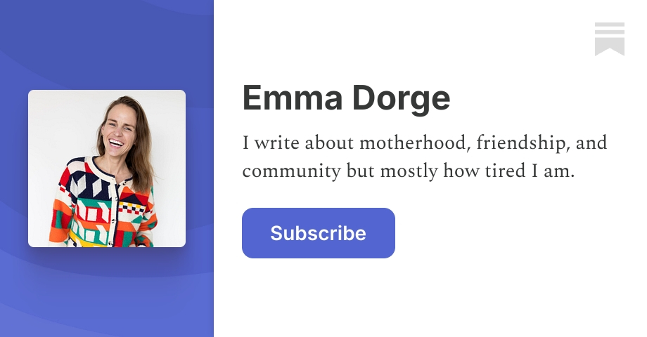 Just driving. - Emma Dorge