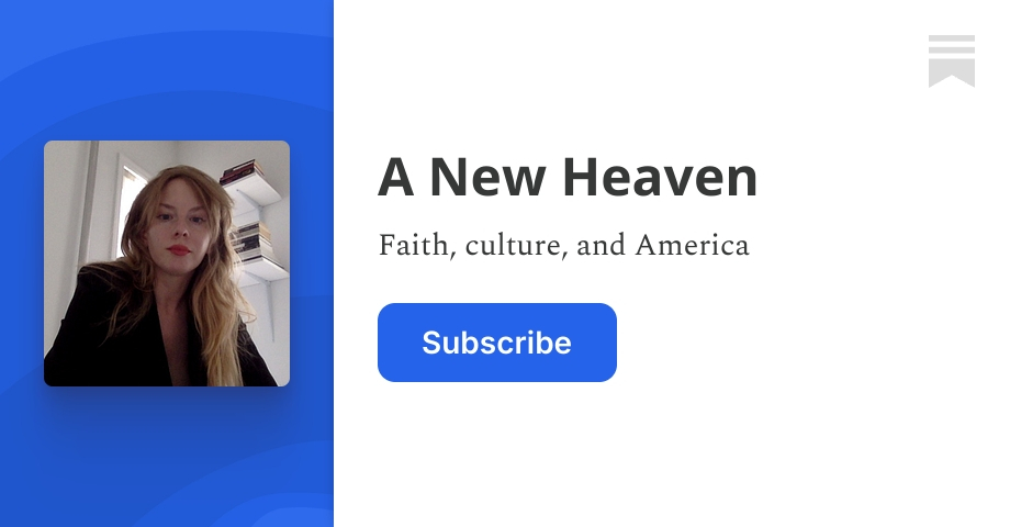 Published Work - by Emma Collins - A New Heaven