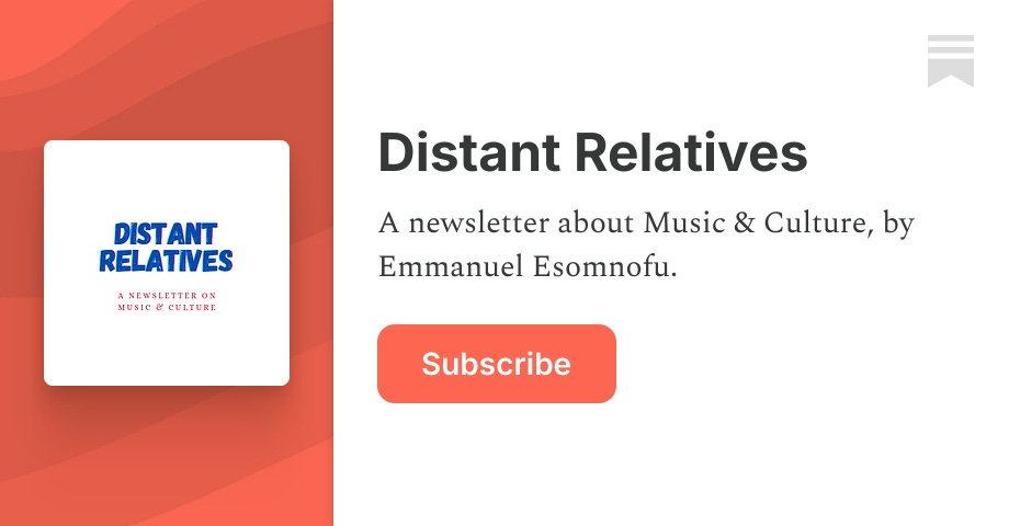 Distant Relatives | Emmanuel Esomnofu | Substack