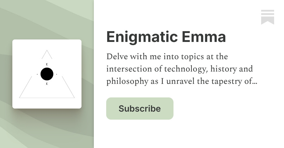 Enigmatic Emma | Emma Waldron | Substack