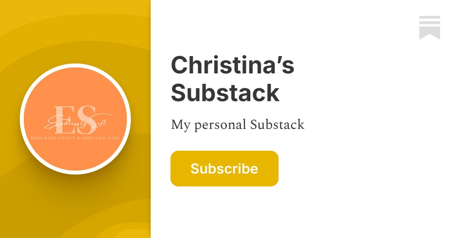 Christina’s Substack | Substack