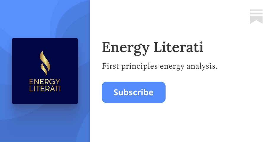 Energy Literati | Matt Quist | Substack