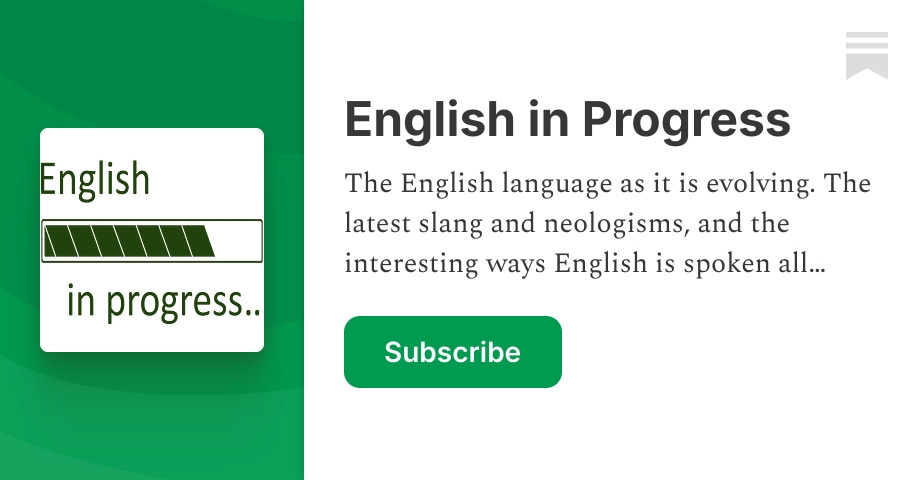 English in Progress | Heddwen Newton | Substack