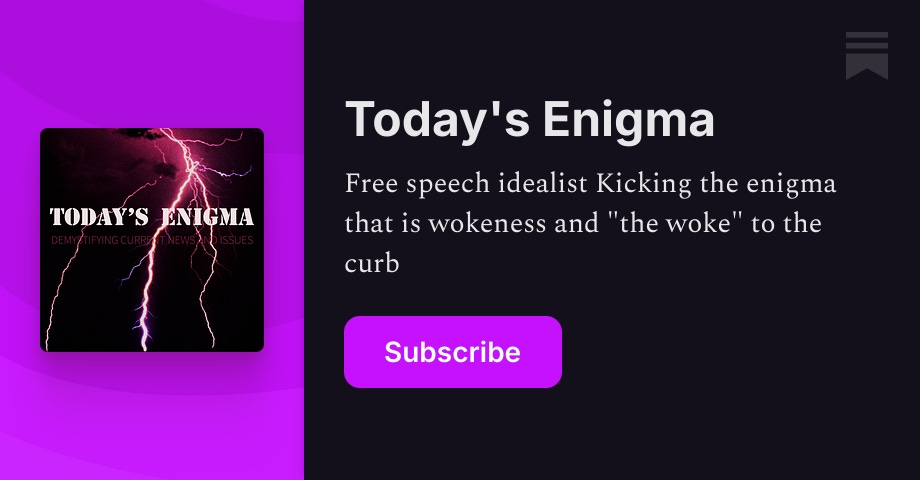 Today's Enigma | Substack