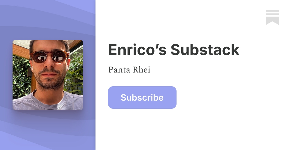 About - Enrico’s Substack