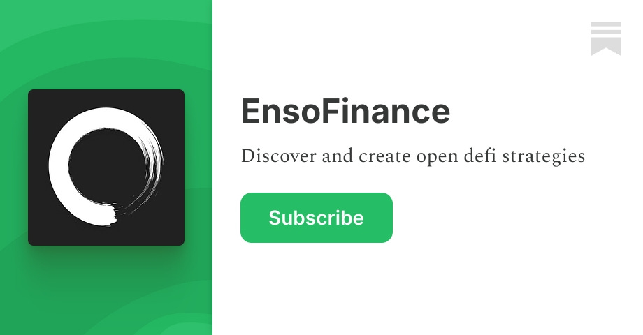 EnsoFinance | Substack