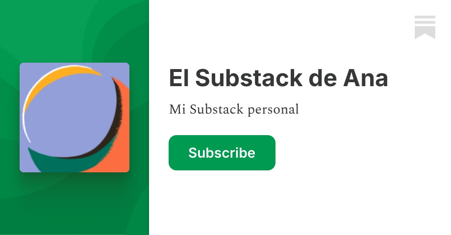 El Substack de Ana | Ana Pliego | Substack