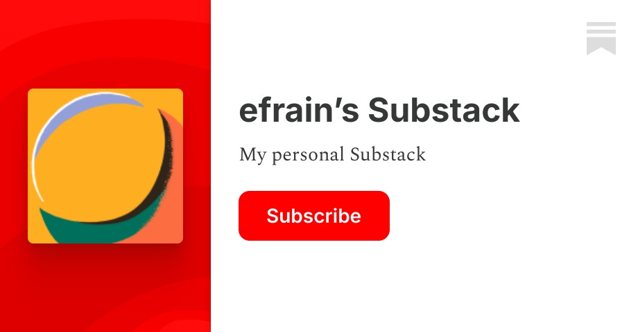 efrain’s Substack | Efrain Ballon | Substack