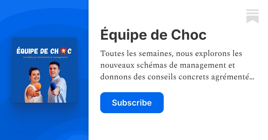 Équipe de Choc | Matthieu et Cassandre | Substack