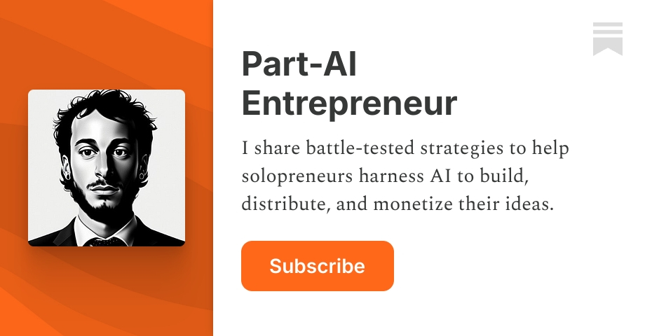 Part-time Entrepreneur | Substack