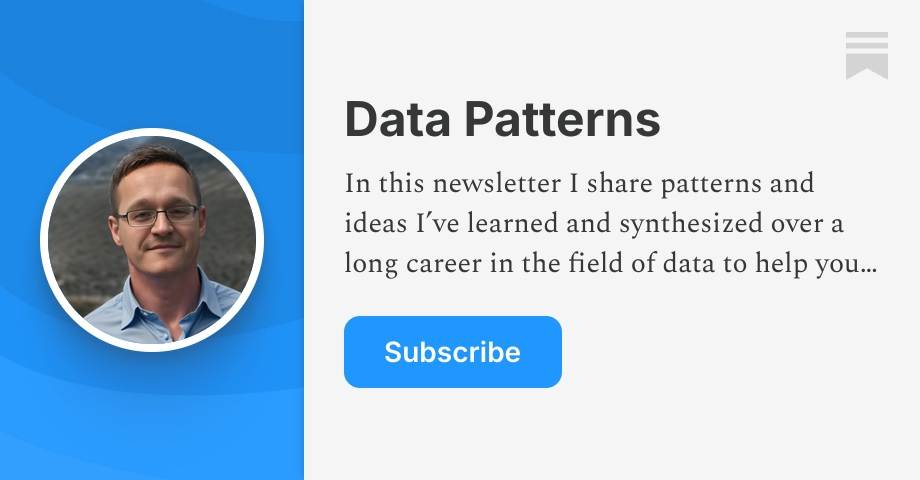 Data Patterns | Ergest Xheblati | Substack