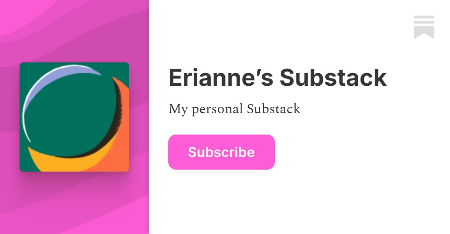 Erianne’s Substack | Erianne Lewis | Substack