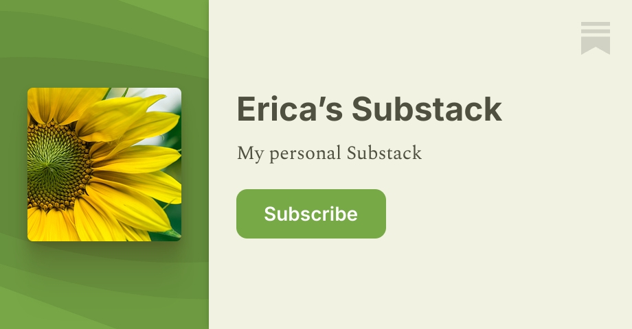 Erica’s Substack | Erica Etelson | Substack