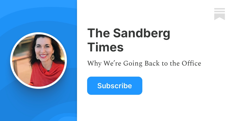 The Sandberg Times | Erica Sandberg 舊金山的神奇女俠 | Substack