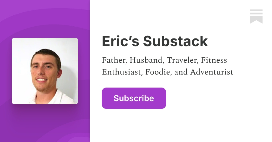 Eric’s Substack | Eric Piccione | Substack
