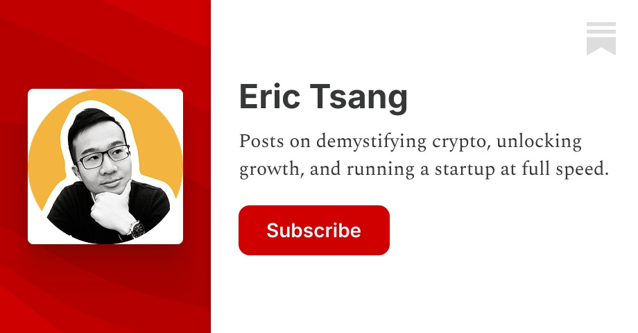 Eric Tsang | Substack