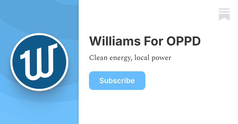 Williams For OPPD | Eric Williams | Substack