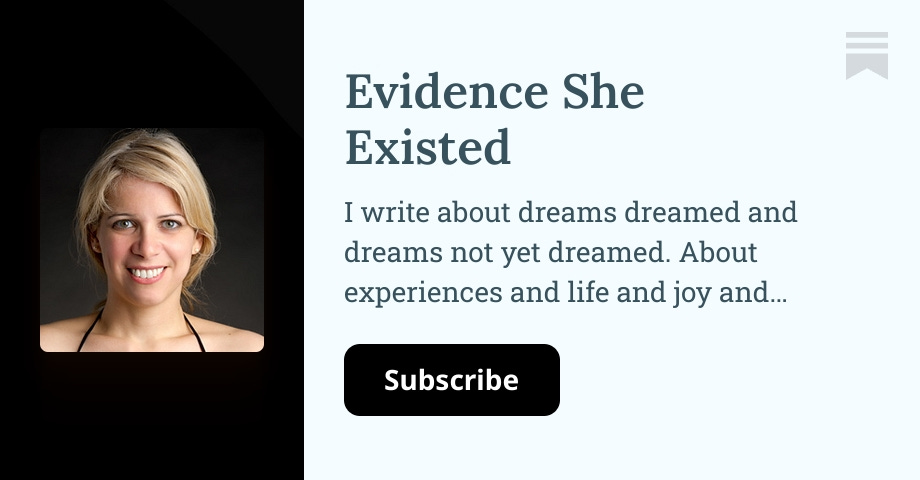 Evidence She Existed | Erin Heisel | Substack