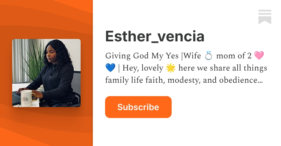 Esther_vencia | Substack