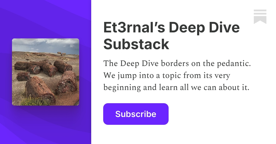 Et3rnal’s Deep Dive Substack | Substack