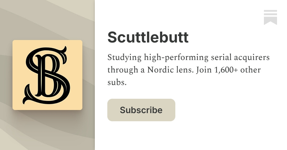 Scuttlebutt | Substack