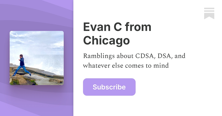 Evan C from Chicago | Evan Cholerton | Substack