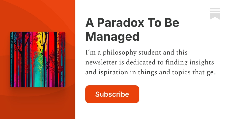 A Paradox To Be Managed | Eva Potter | Substack