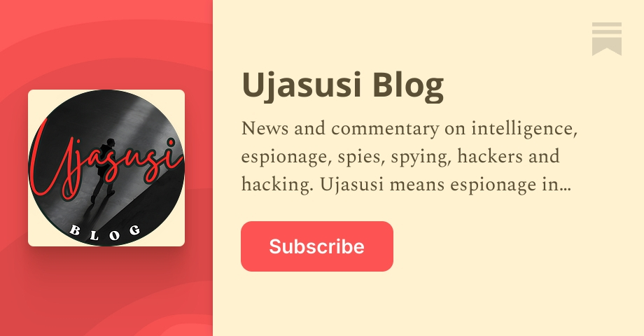 Ujasusi Blog | Evarist Chahali | Substack