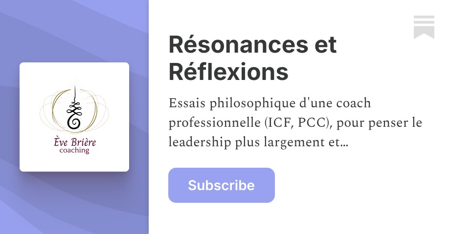 Ève’s musings | Ève Brière | Substack