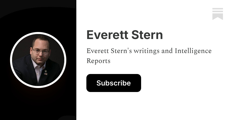 Everett Stern | Everett A. Stern | Substack
