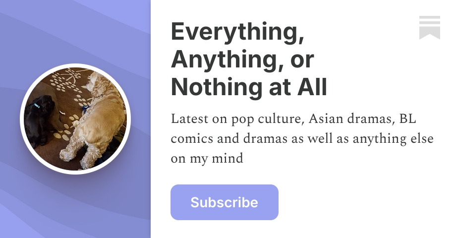 Everything, Anything, or Nothing at All | Jessica | Substack