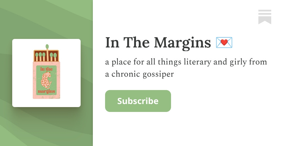 In The Margins 💌 | Evie Lane | Substack