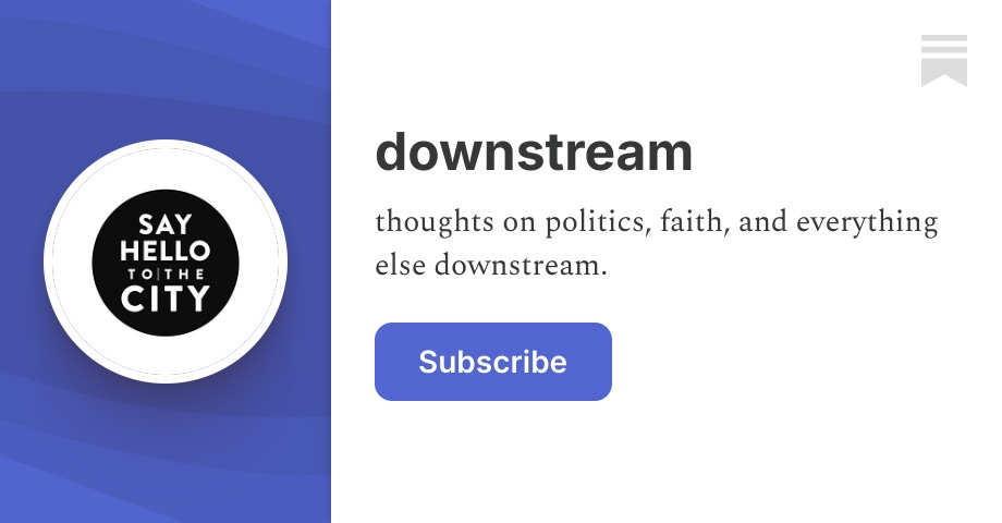 downstream | Substack