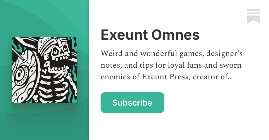 Exeunt Omnes | Exeunt Press | Substack Exeunt Omnes | Exeunt Press | Substack