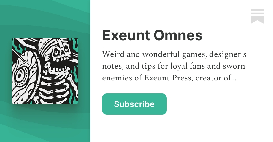Exeunt Omnes | Exeunt Press | Substack